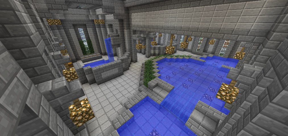 A Roman Bath House? Minecraft Map