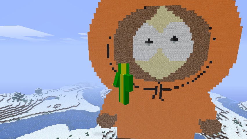 Biggest Kenny From South Park! Minecraft Map