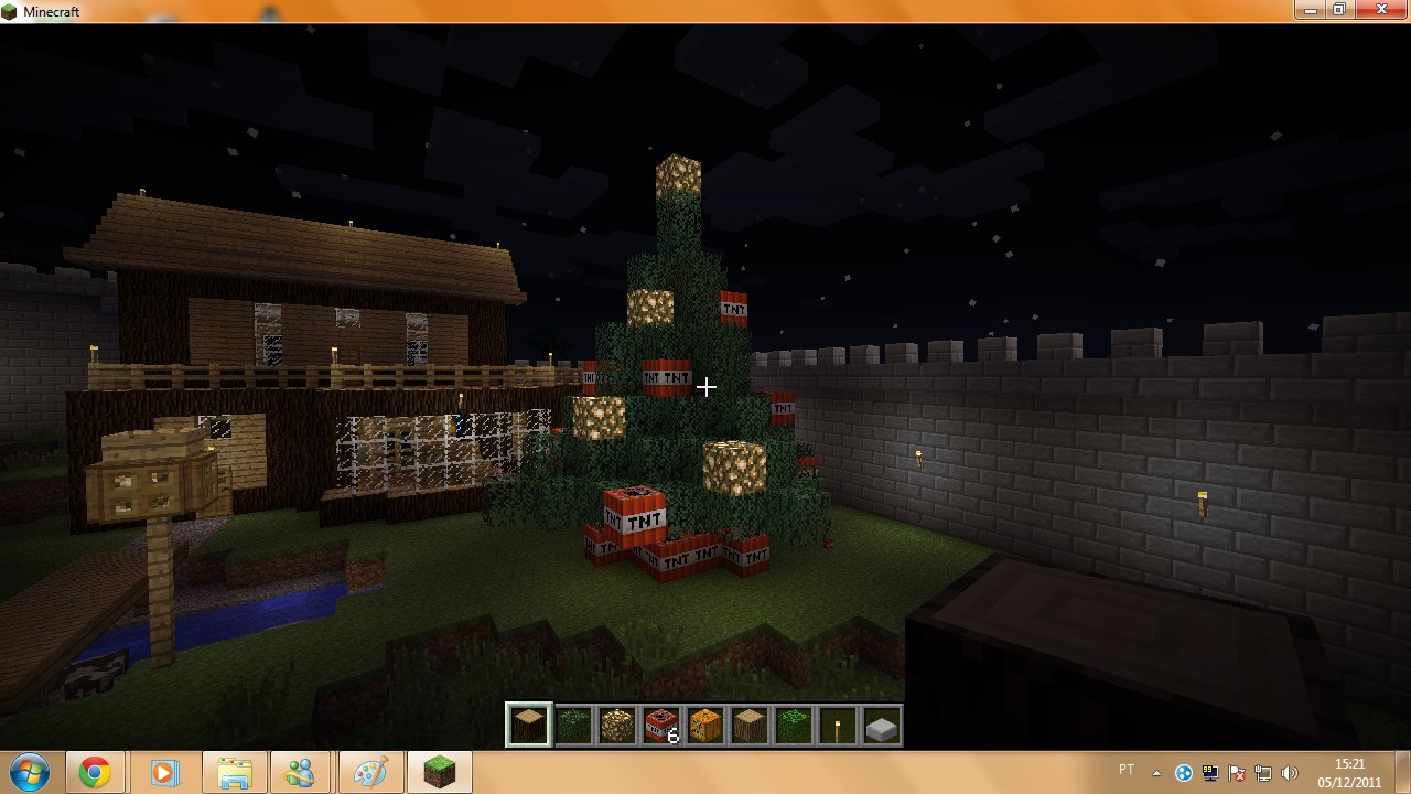 christmas tree Minecraft Map