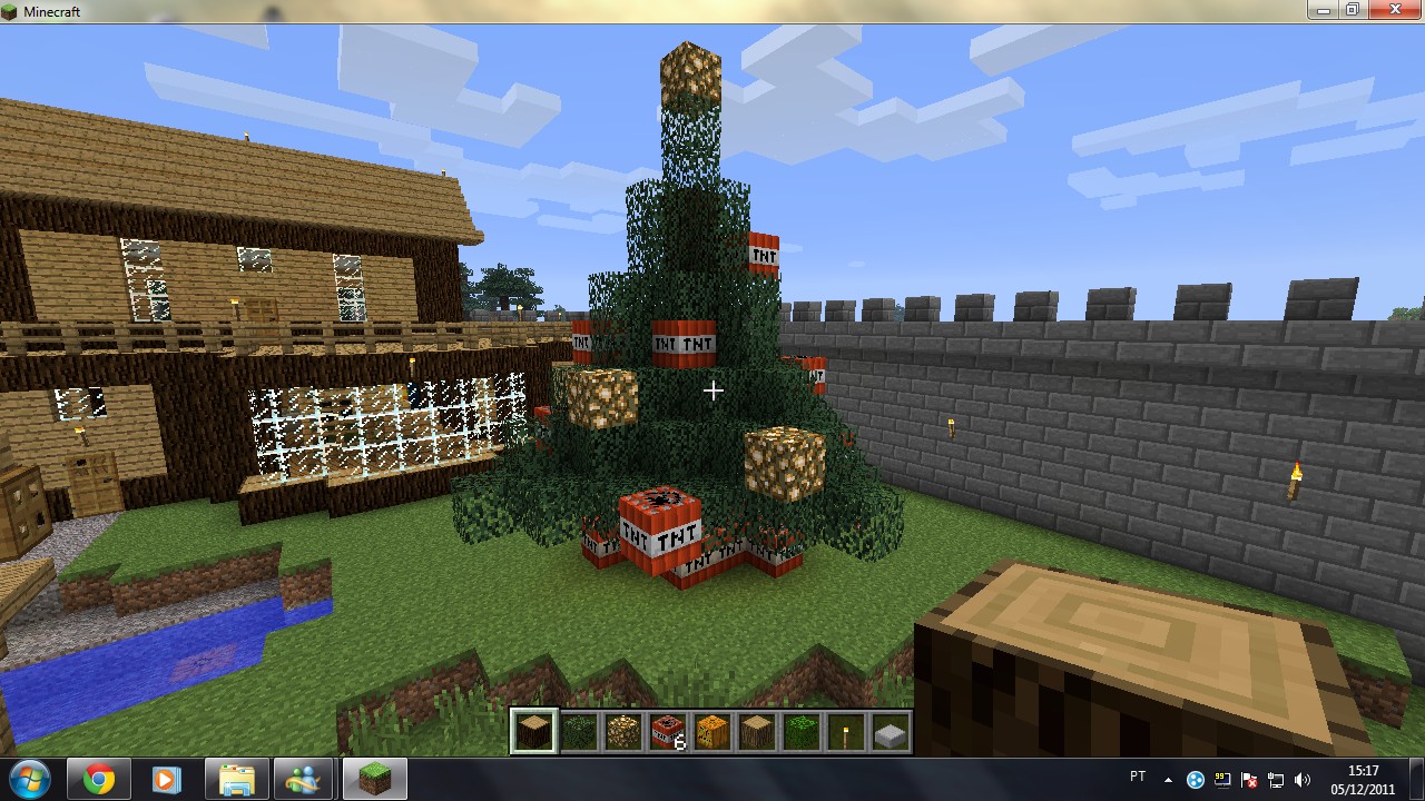 christmas tree Minecraft Map