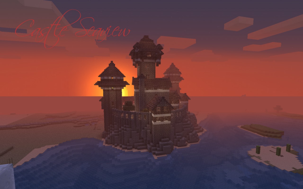 Castle Seaview Minecraft Map