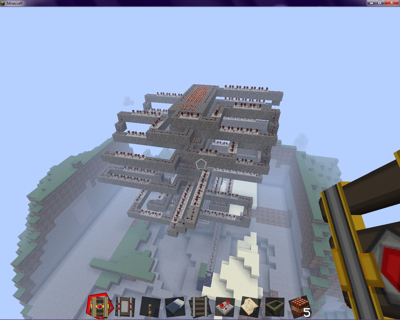 super cannon (10 shot automatic) Minecraft Map