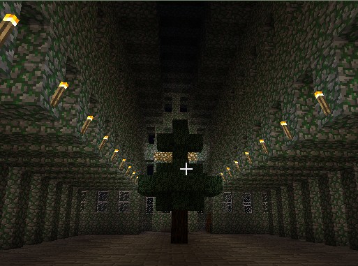 Jenga style Cathedral Minecraft Map