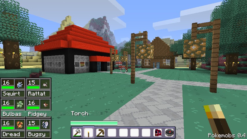 Pokemon town :D Minecraft Map