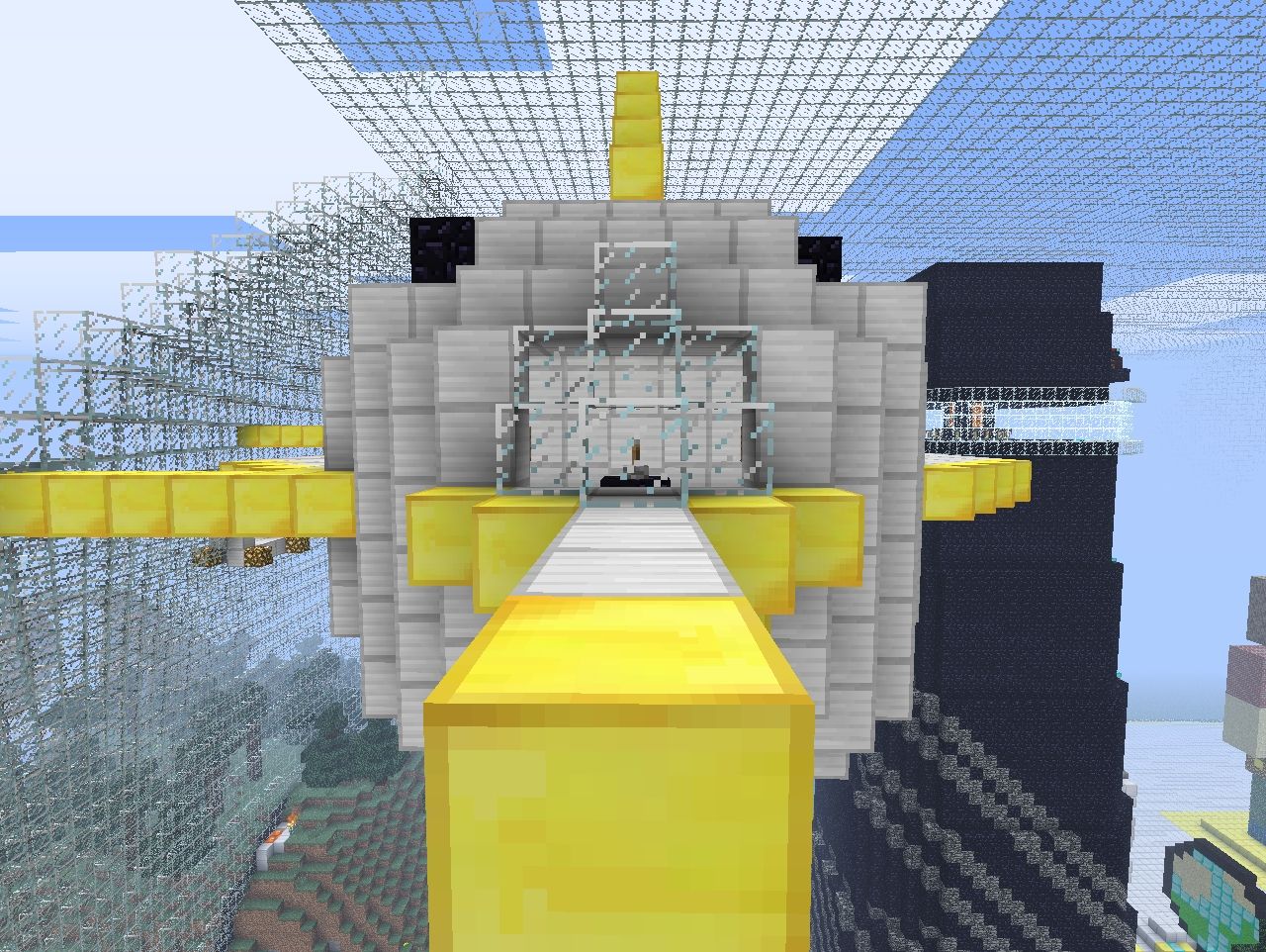 Small StarShip Minecraft Map