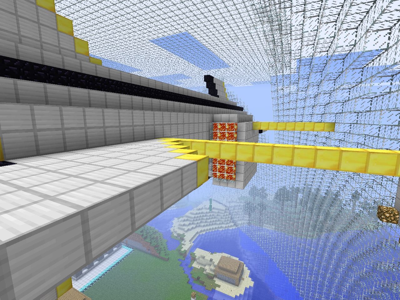 Small StarShip Minecraft Map