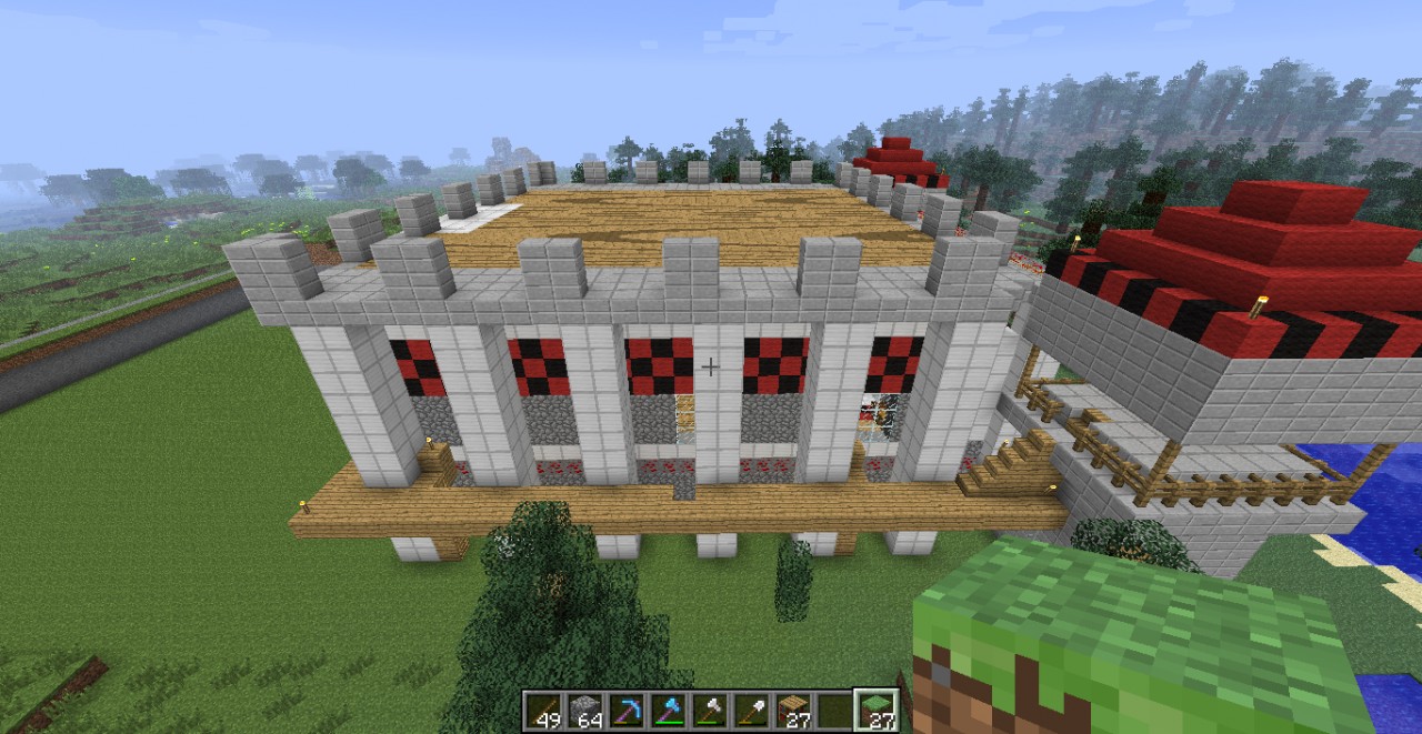 Red stone Castle of Destiny Minecraft Map