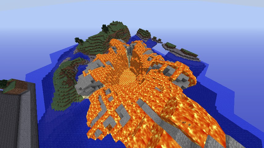 Awsome Volcano (#1) Minecraft Map