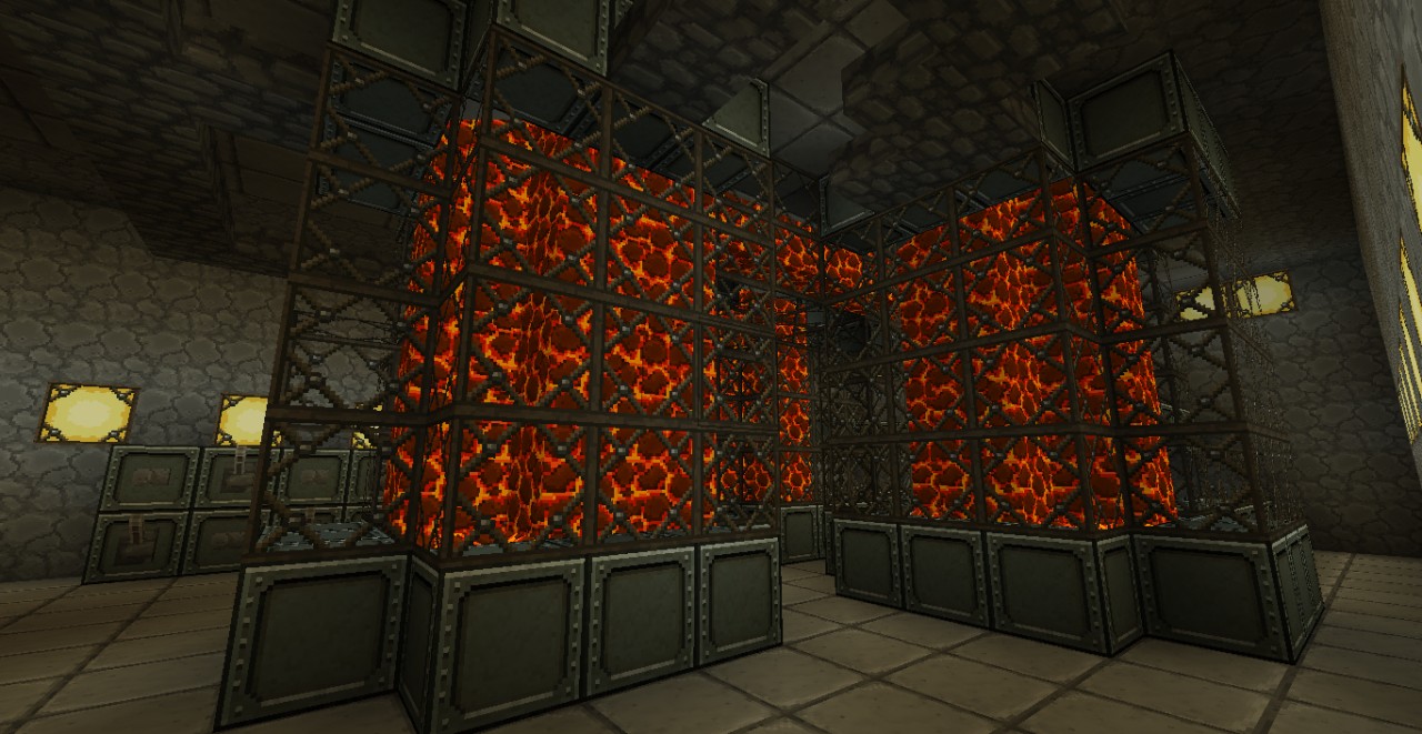 LavaCore Battle Cruiser Minecraft Map