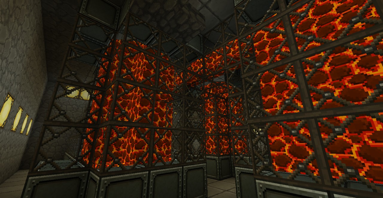 LavaCore Battle Cruiser Minecraft Map