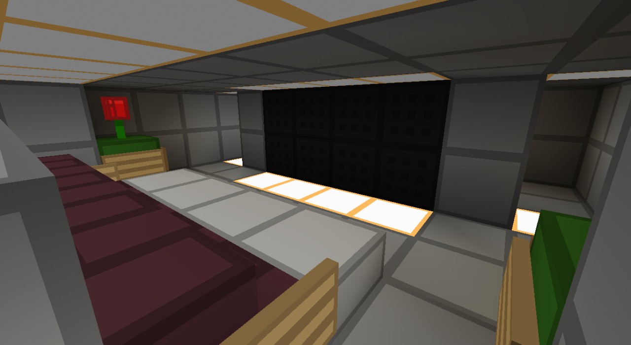 Desert-Bunker with an exclusive mini Apartment! Minecraft Map