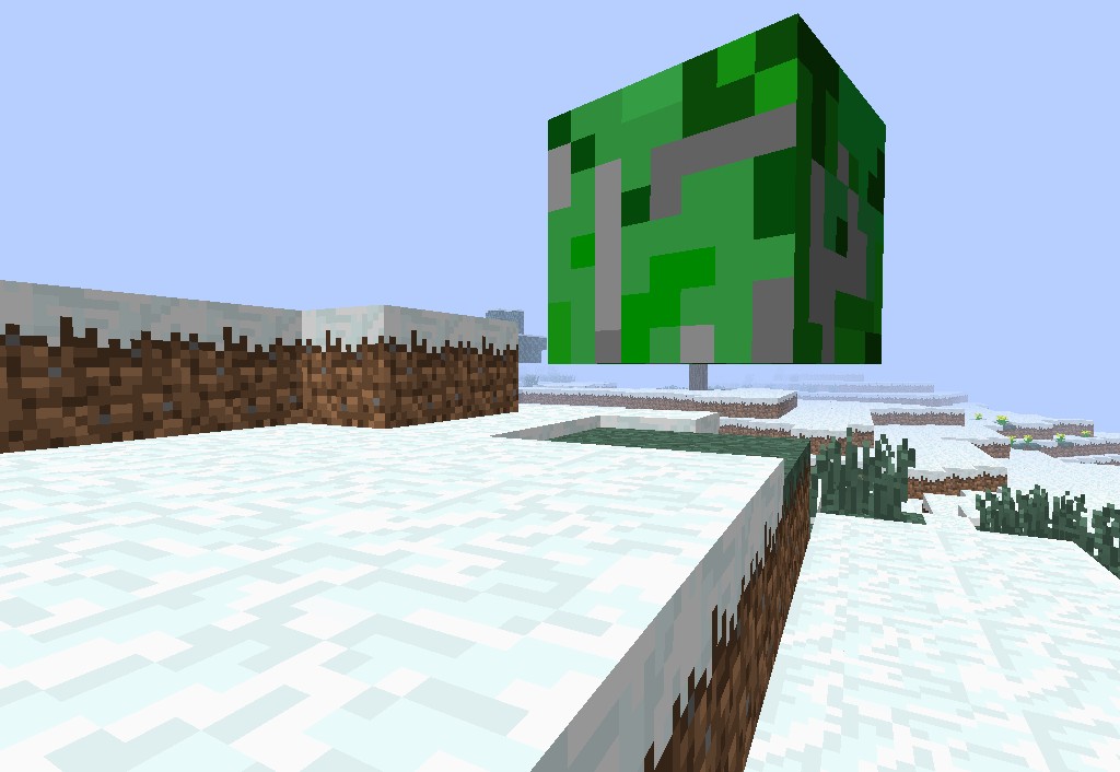 Slimes to creeper heads! Minecraft Texture Pack