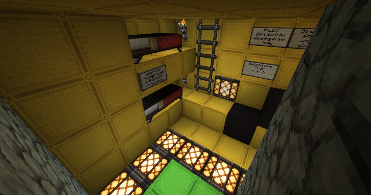 DLC Minecraft - Diamond Mine V2.6 Minecraft Map