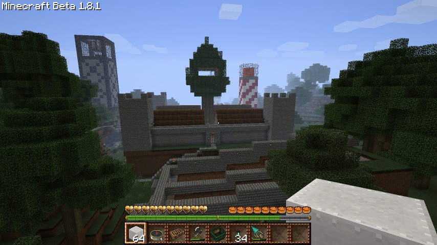 Fort Echo! Survival world Minecraft Map