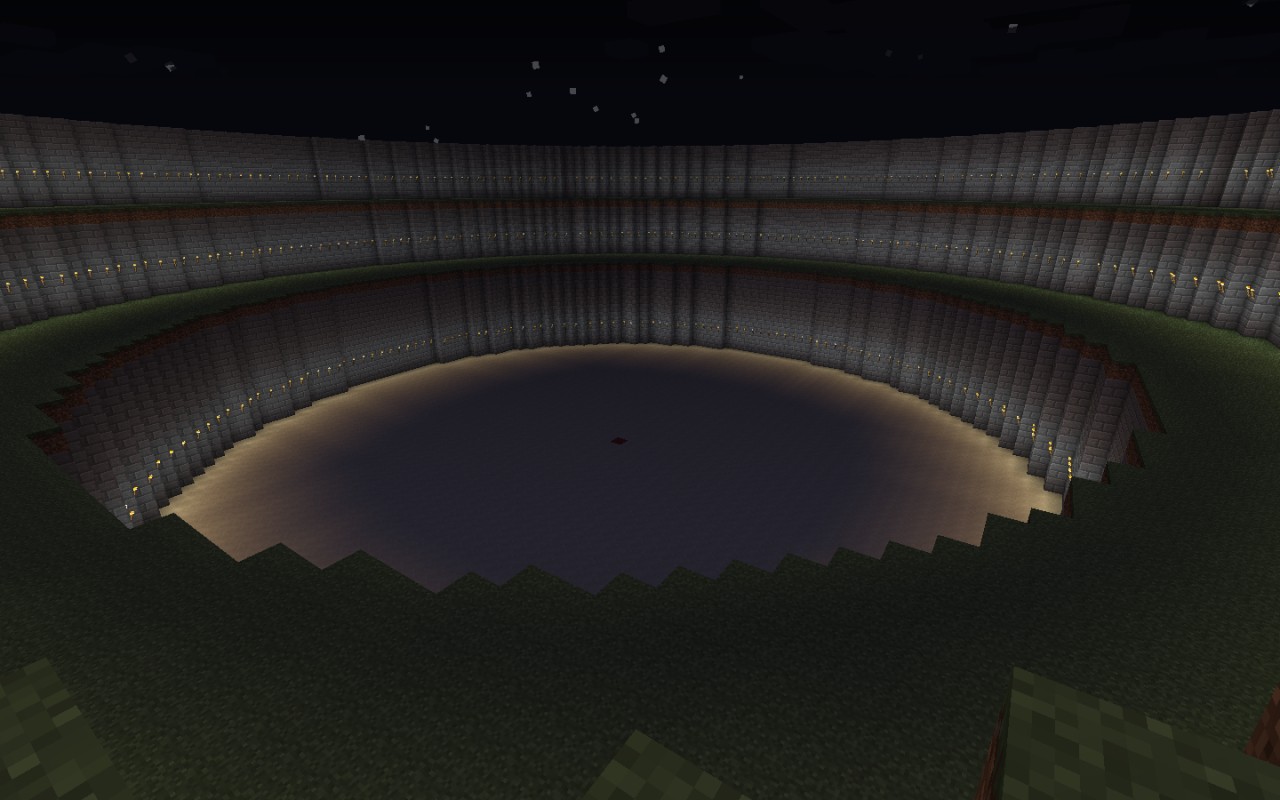 Big Arena for PVP or fighting mobs *30%* Minecraft Map