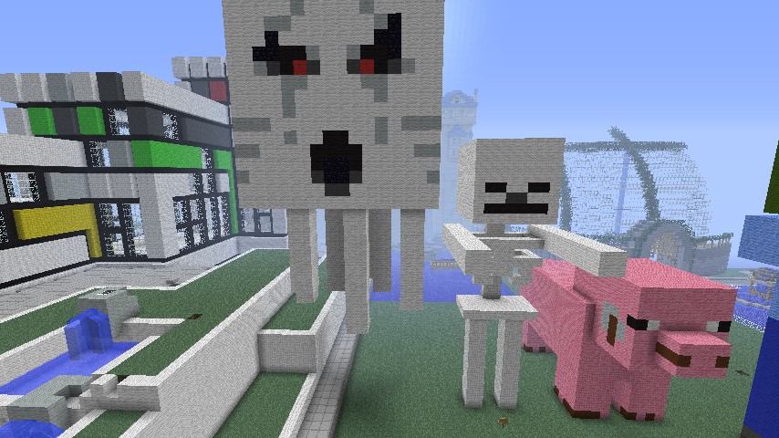 Giant Minecraft Mobs || Minecraft Map