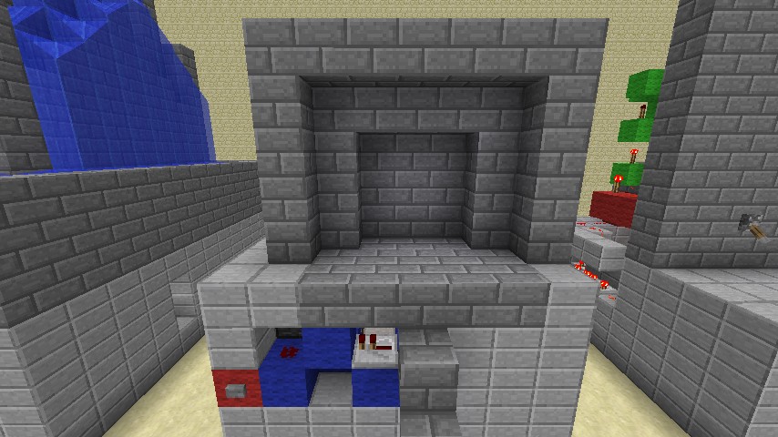 RedStone 3x3 Door Minecraft Map