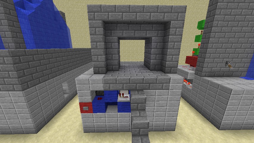 RedStone 3x3 Door Minecraft Map