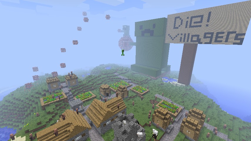 Creeper Minion Minecraft Map