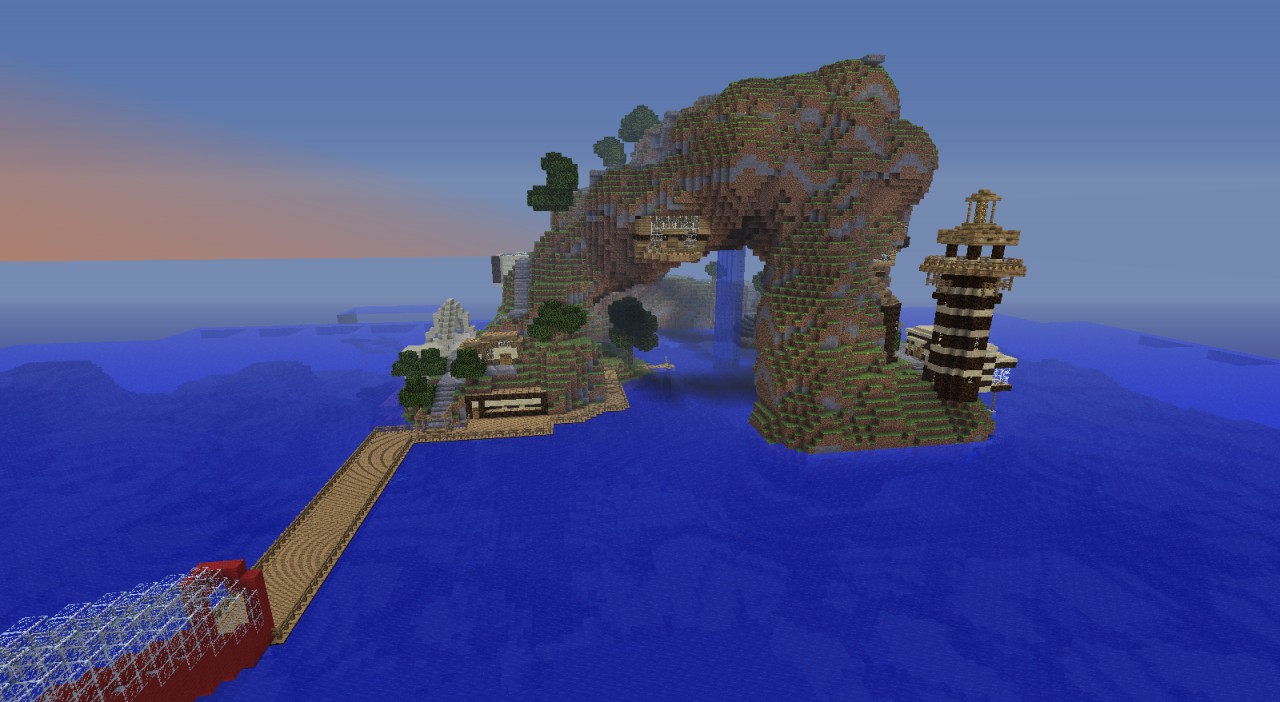 Cliff City | SculptureCraft.net Minecraft Map