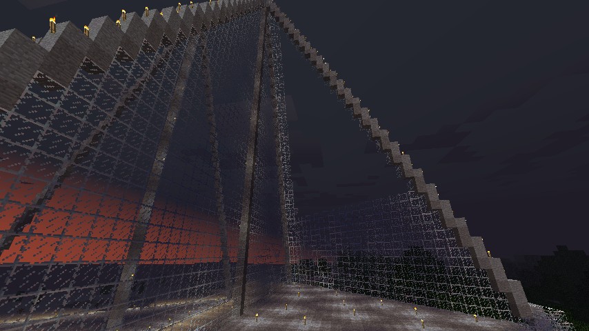 Half Pyramid Tower Minecraft Map