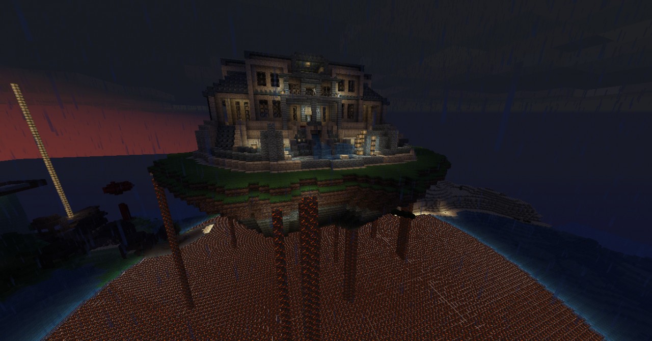 Fire House Island (Updated) Minecraft Map