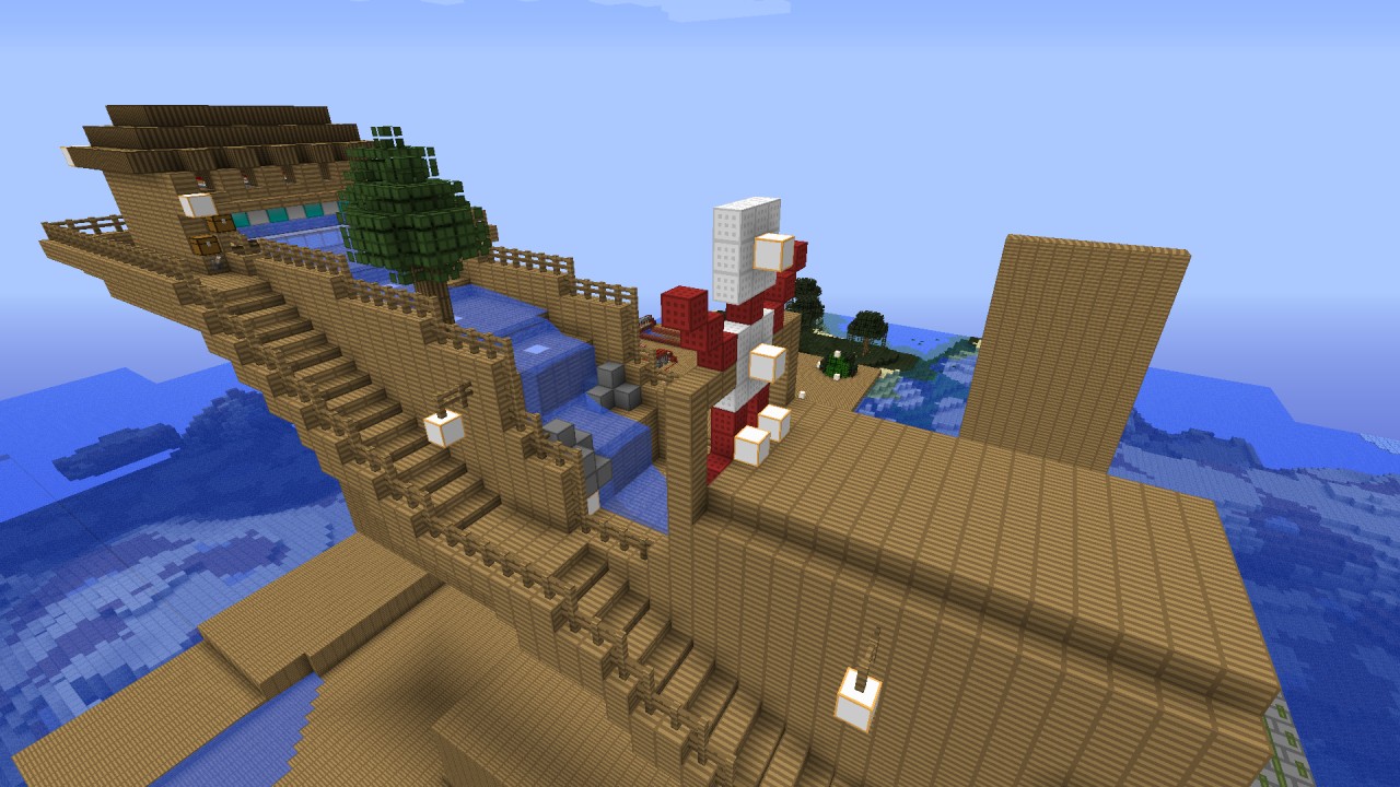 Water slide Minecraft Map