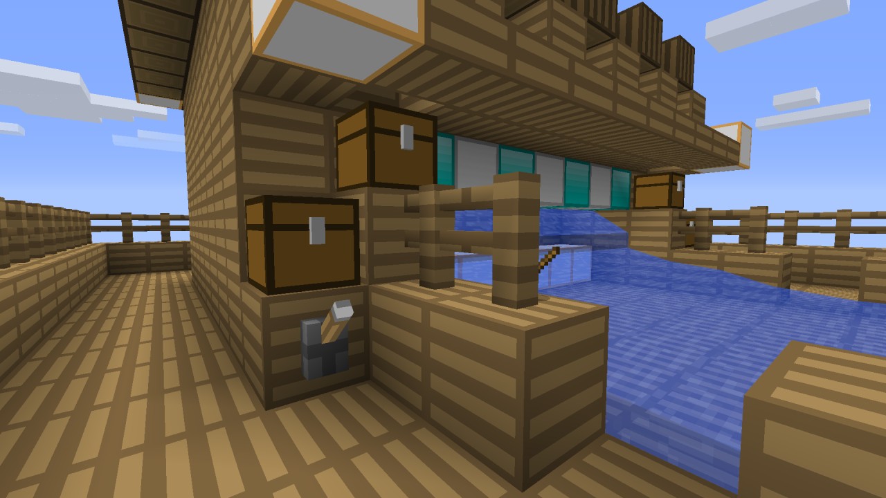 Water slide Minecraft Map