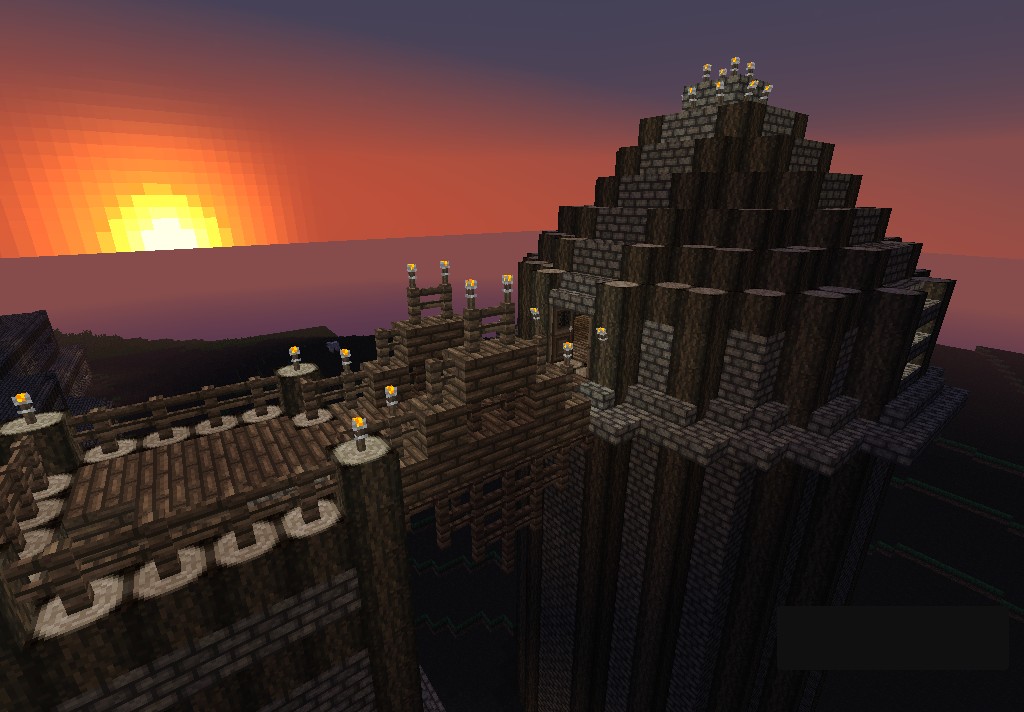 Rustic/Medieval Castle Minecraft Map