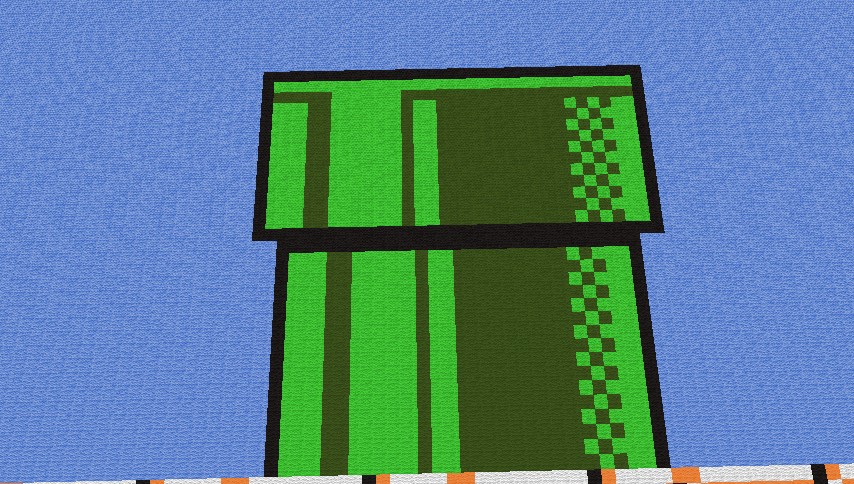 Super mario world 1-1 Minecraft Map