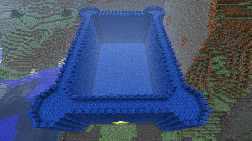 Snazzy Craft-Castle Of Lapiz Minecraft Map