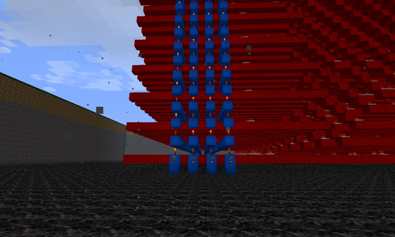 Massive Piston Display - Biggest Ever Minecraft Map