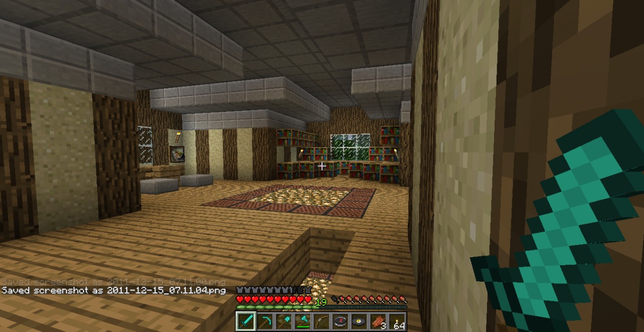 modern house with hot tub Minecraft Map