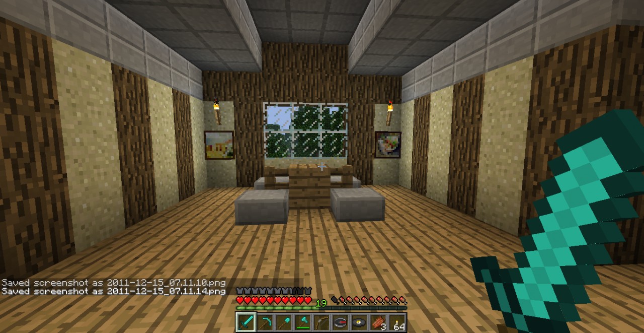 modern house with hot tub Minecraft Map