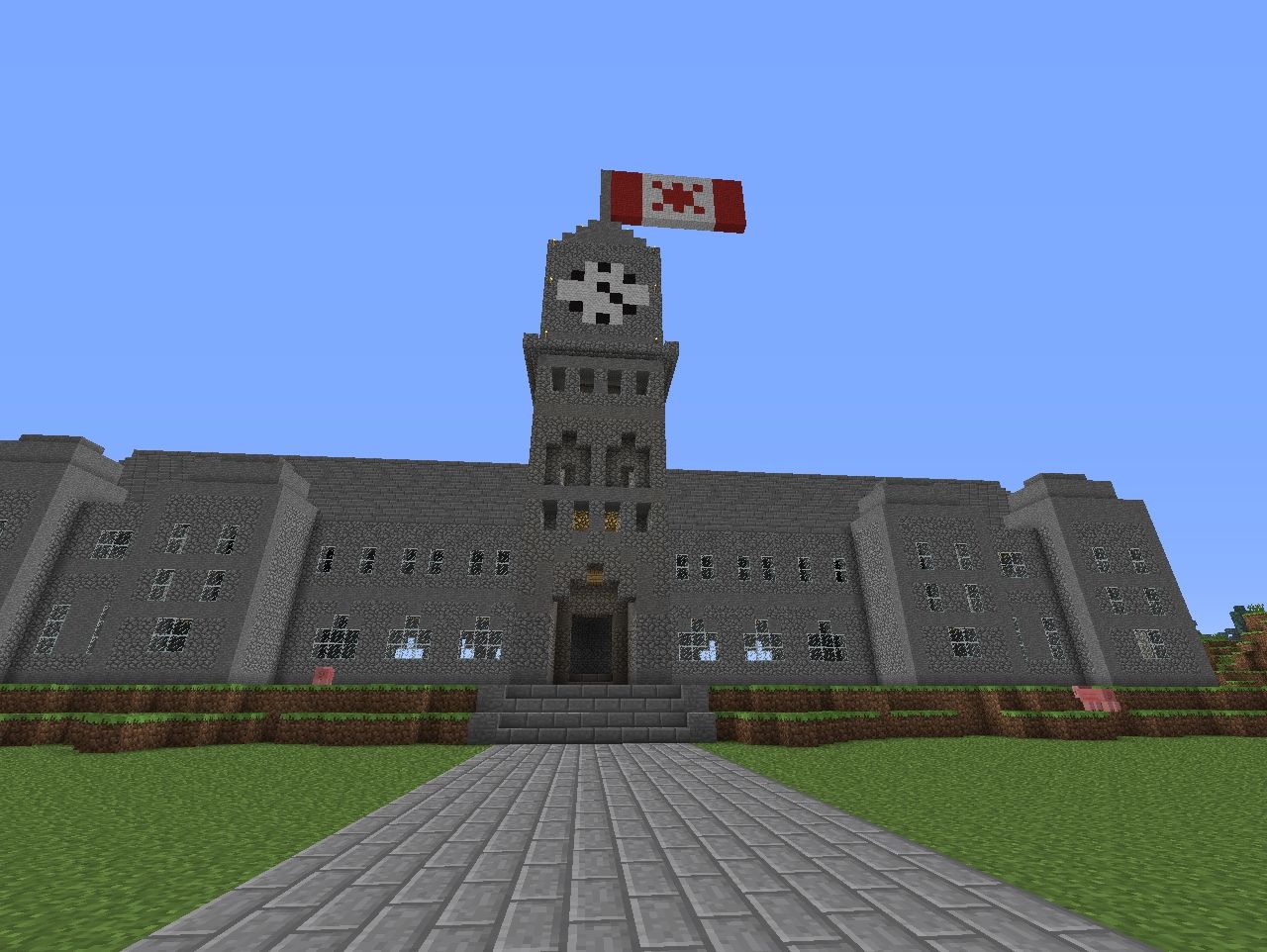 Parliament Of Canada Minecraft Map