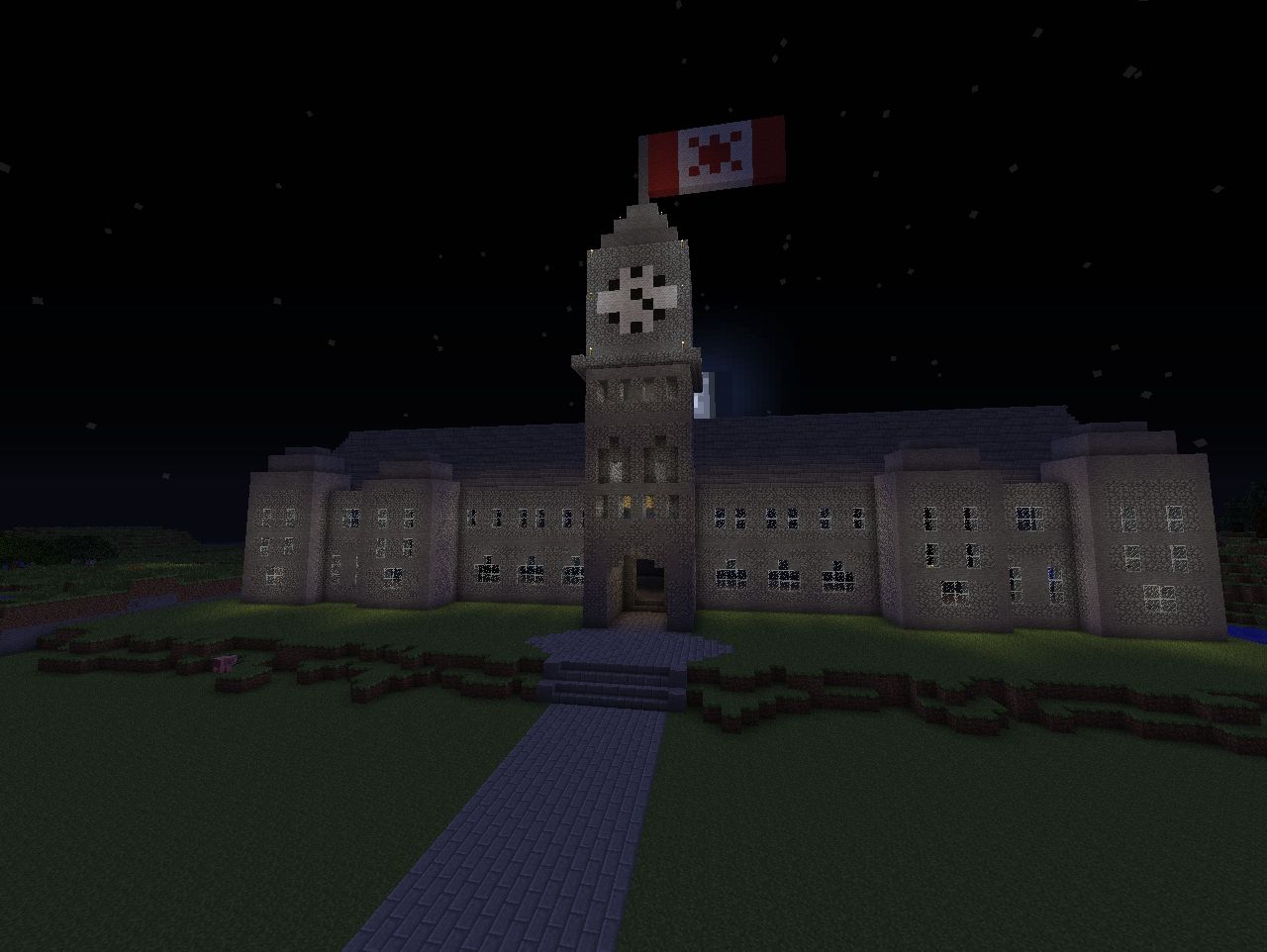 Parliament Of Canada Minecraft Map