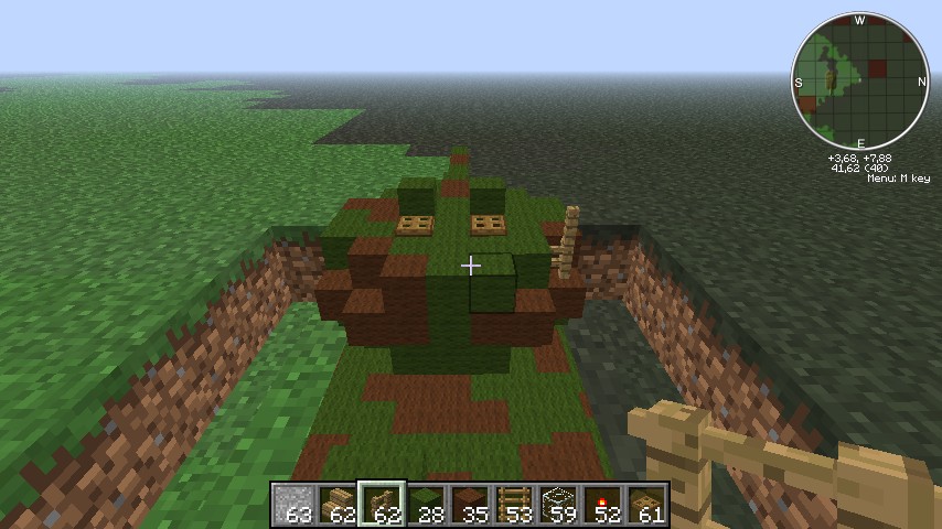 Super Small Tank Minecraft Map