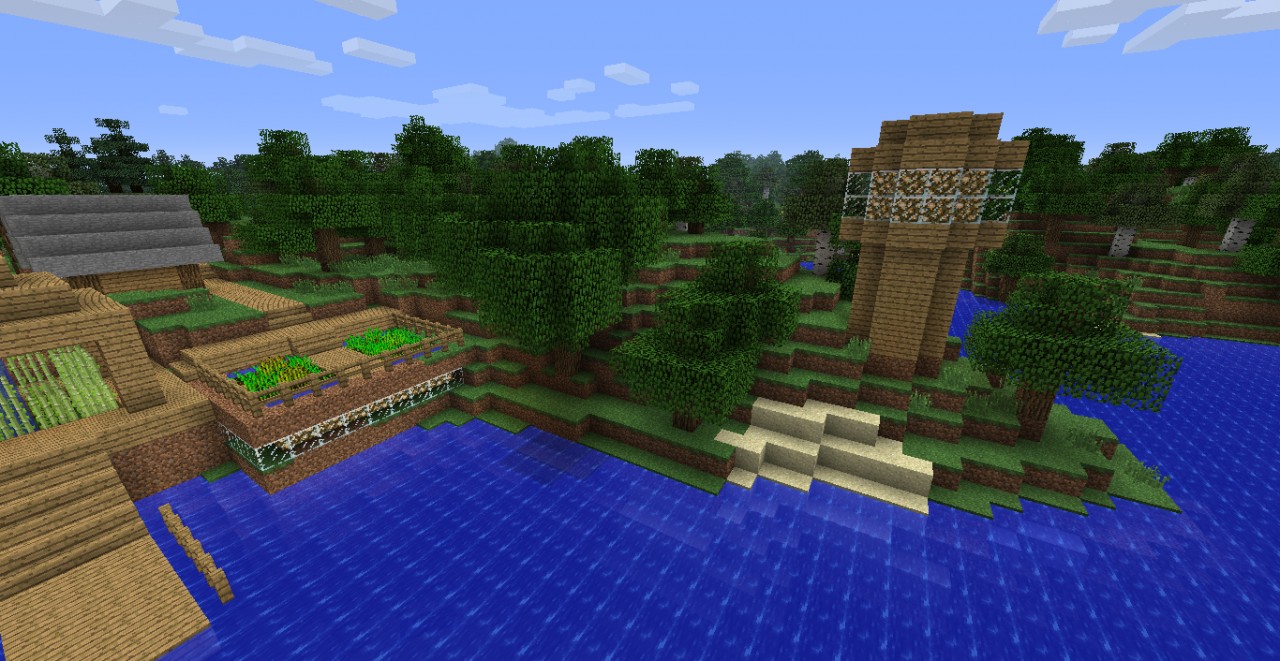 Small village Minecraft Map