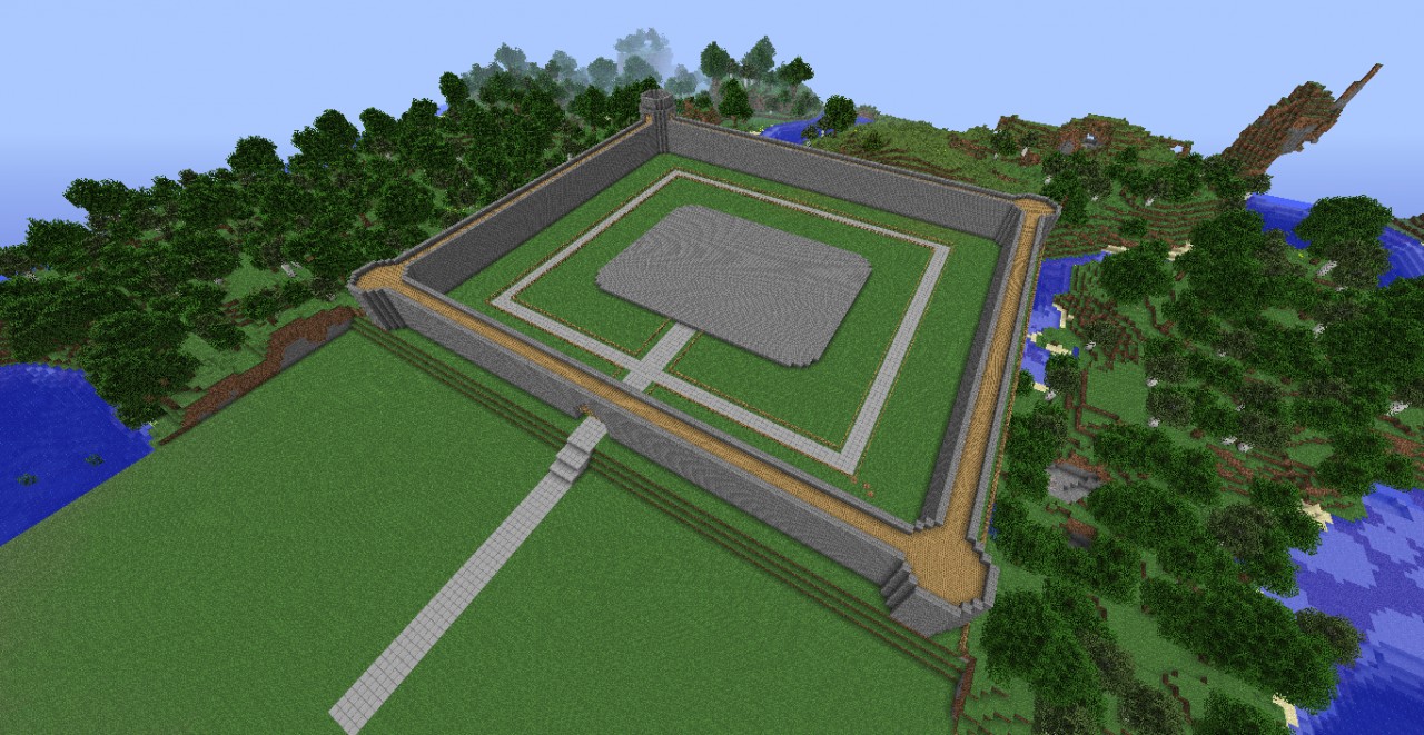 My Castle Grounds Minecraft Map