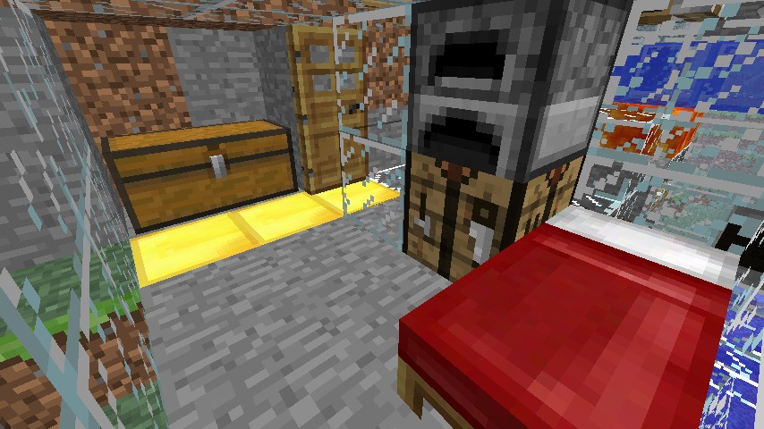 Obsidian (Or Stone) Factory Minecraft Map