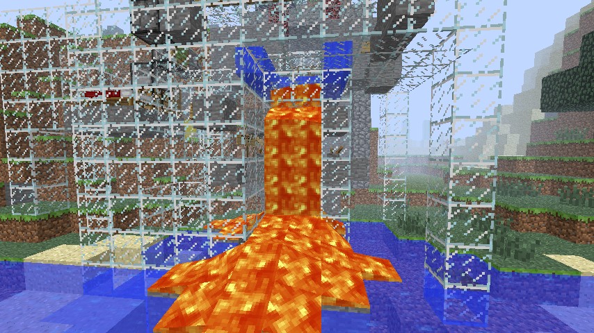 Obsidian (Or Stone) Factory Minecraft Map