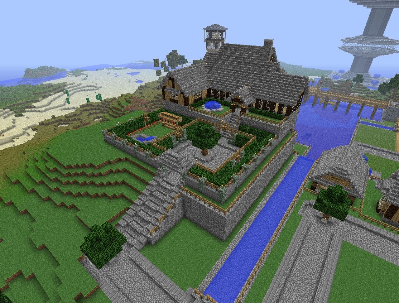 Rustic Manor Minecraft Map