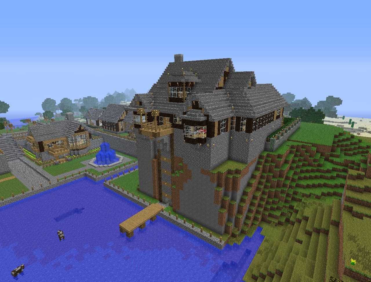 Rustic Manor Minecraft Map