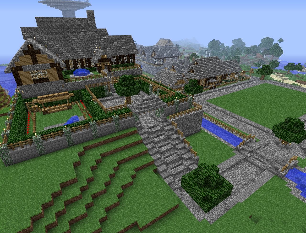 Rustic Manor Minecraft Map