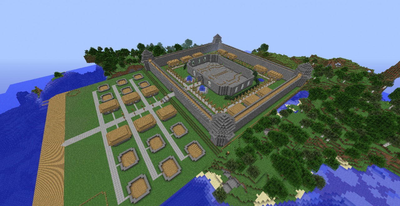 My Castle Grounds Minecraft Map