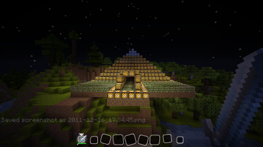 Mob Arena(Golden Pyramid) Minecraft Map