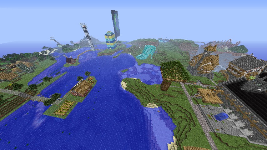 Planet Minecraft Kids World Creative/Zip version Minecraft Map