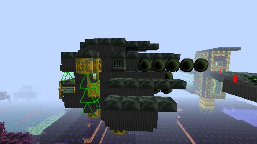 Alien city 4 player adventure Minecraft Map