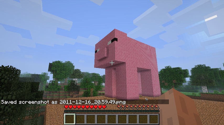 Giant Pig Minecraft Map