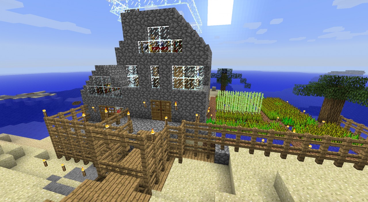 Beach House Minecraft Map